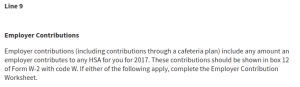 HSA Contributions from Others on Form 8889 | HSA Edge