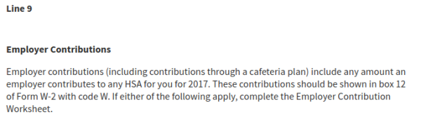 HSA Contributions from Others on Form 8889 | HSA Edge